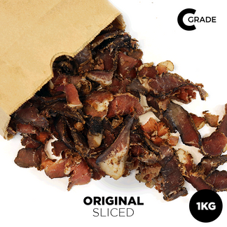 Biltong Boytjies C-Grade Biltong; Geelvet Biltong Slices or yellow fat biltong sliced; Geelvet ...